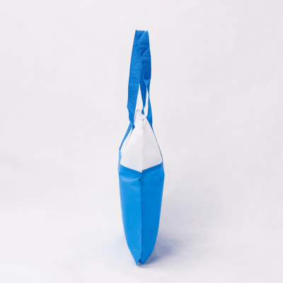Reusable Custom Printed Tote Non-Woven Shopping Bags With Zipper - Homesgu