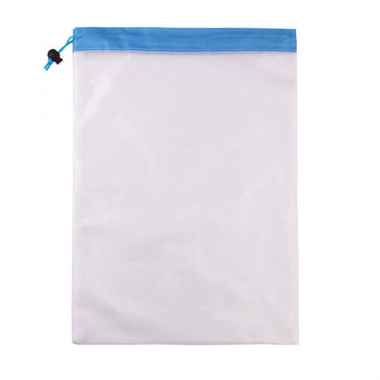 Custom Produce Black Rope Reusable Nylon Mesh Kitchen Fruits Food ...