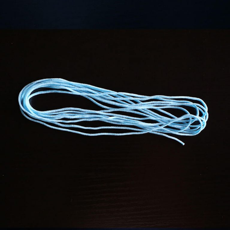 Wholesale Elastic Ear Loops Materials Supplier White Tie Disposable ...